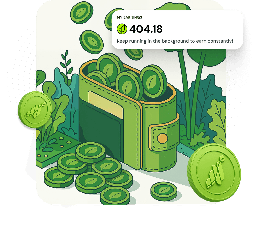 Get rewarded for the internet you don't use